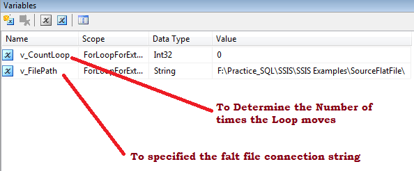 Microsoft Sql Server Knowledge Bank Foreach Loop With Dynamic Flat File Connection