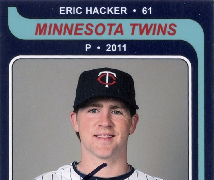 Minnesota Sports Autograph Project: ERIC HACKER