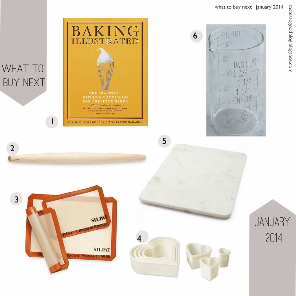 TASTES SO GOOD: Jan/14 : Baking Essentials