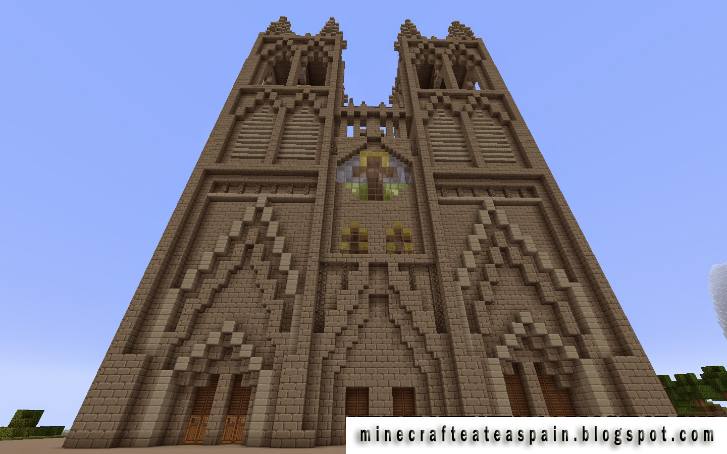 ¡MINECRAFTEATE!: Catedral Gótica de Minecraft