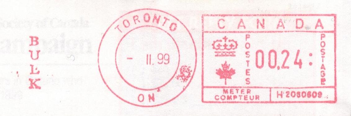 Postal History Corner: Bulk Mail : 1971 - 1999