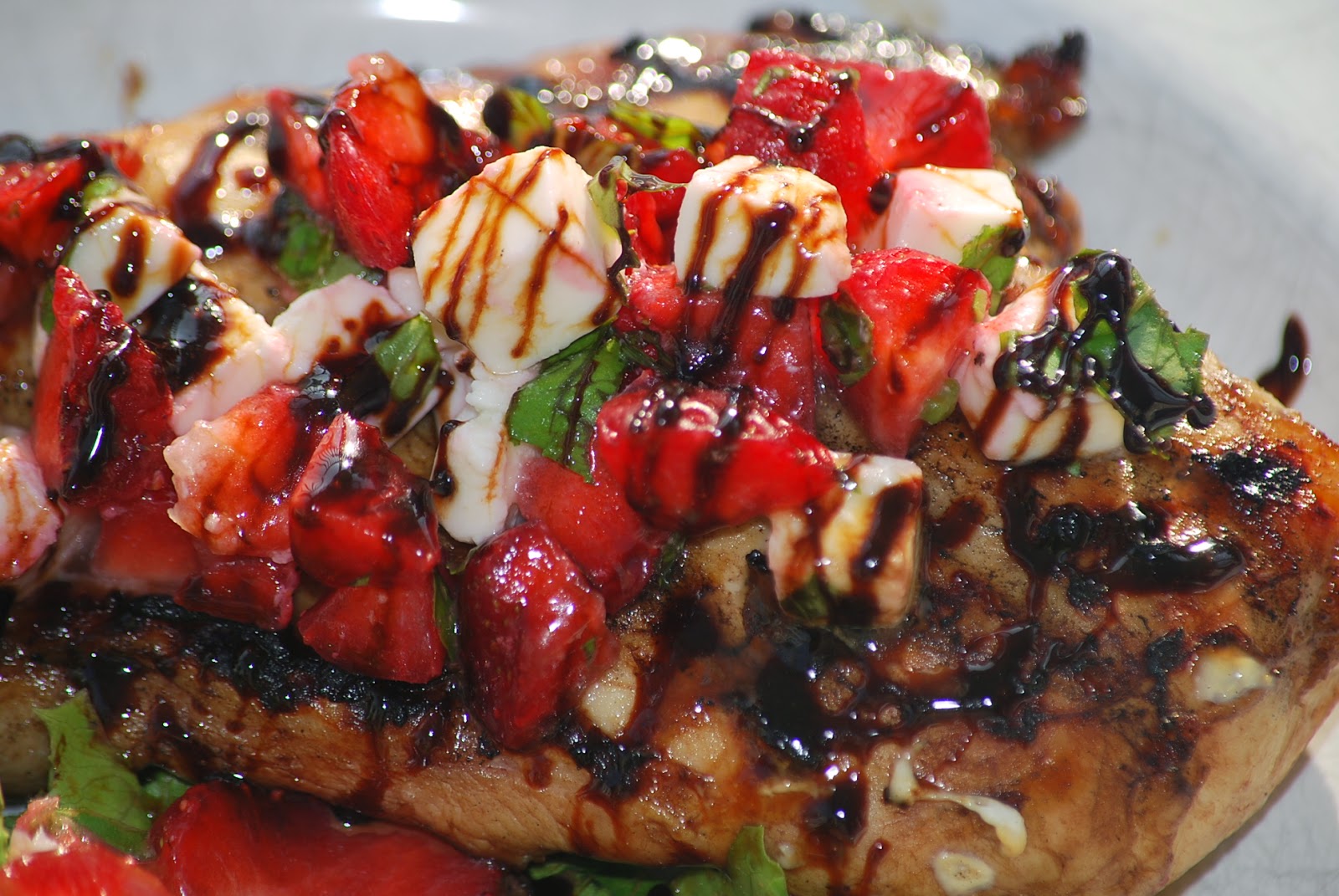 My story in recipes: Strawberry Balsamic Chicken
