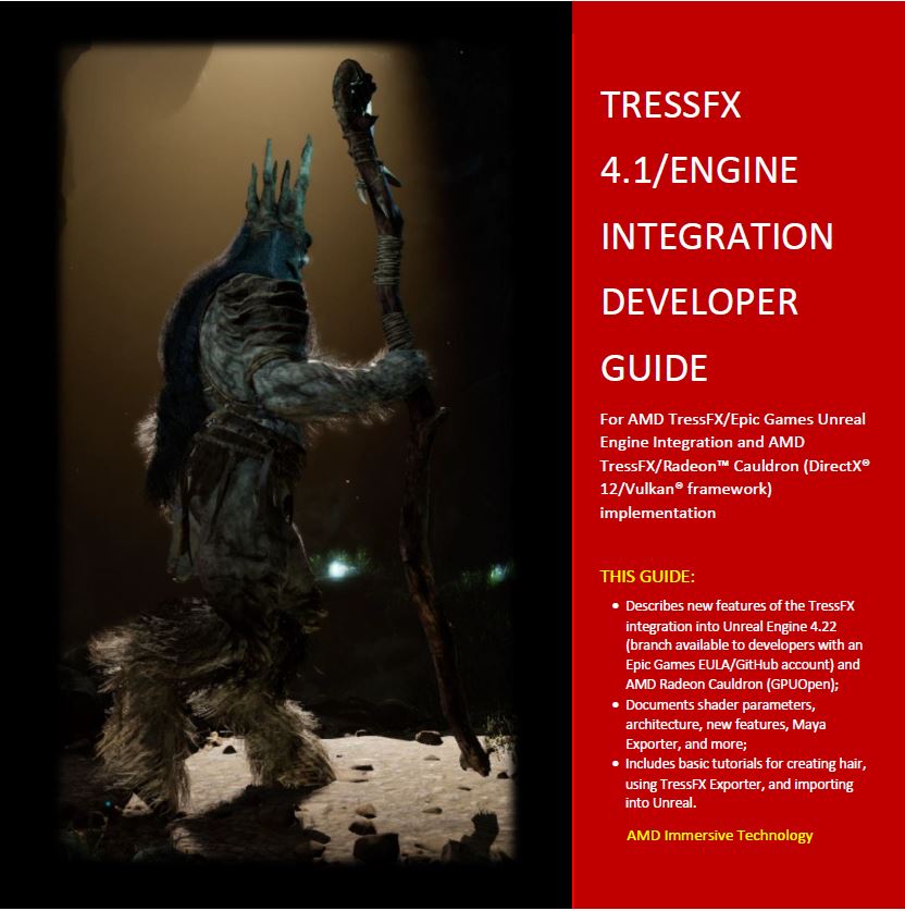 Giving Manny some Unreal Tress(es) (TressFX Real-Time Hair)