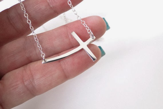 January 2014 - sideways cross necklace meaning