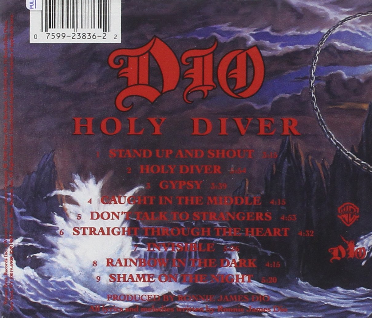 Classic Rock Covers Database: Dio - Holy Diver (1983)