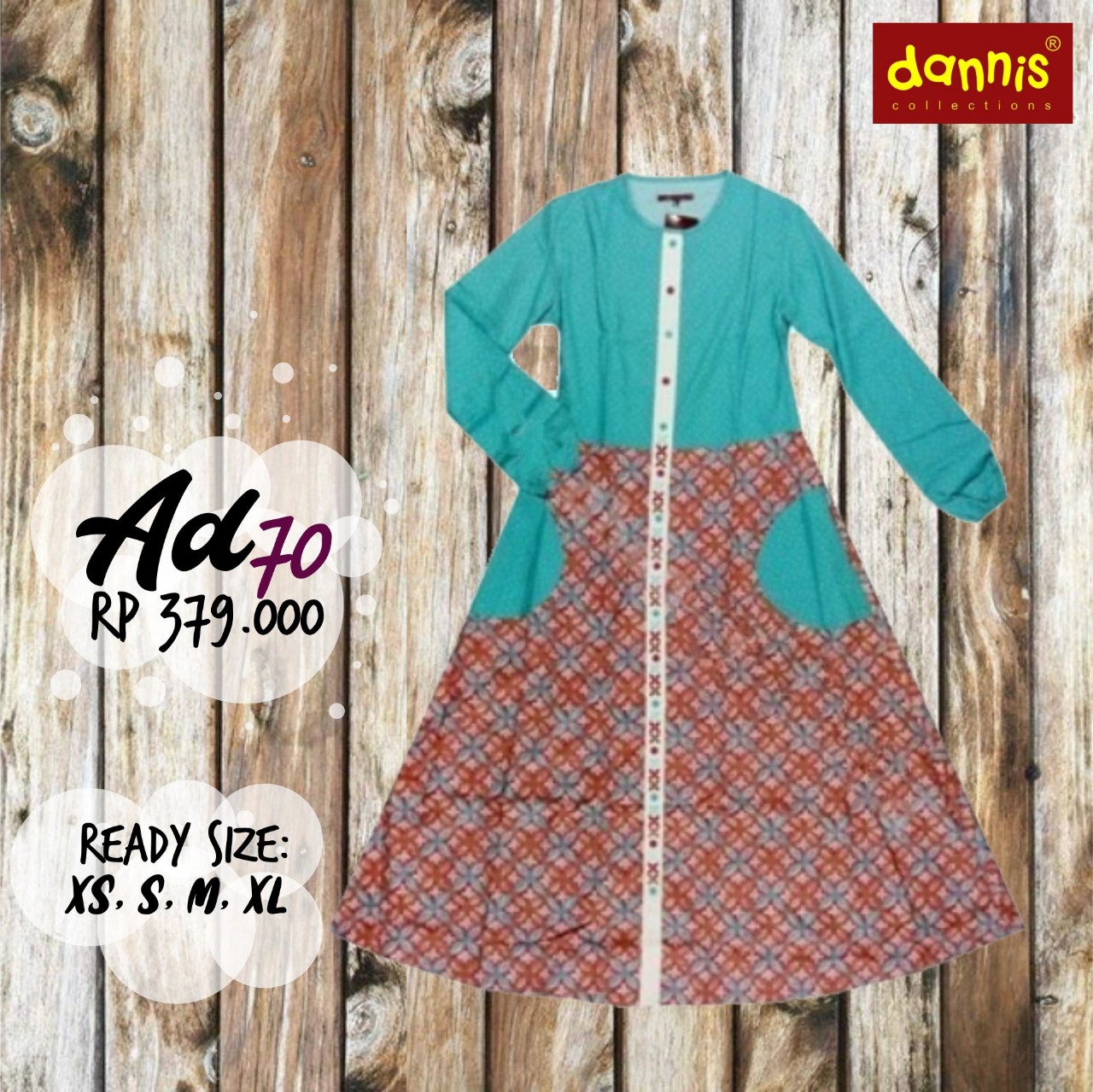 KOLEKSI GAMIS MODERN DANNIS TERBARU 2019