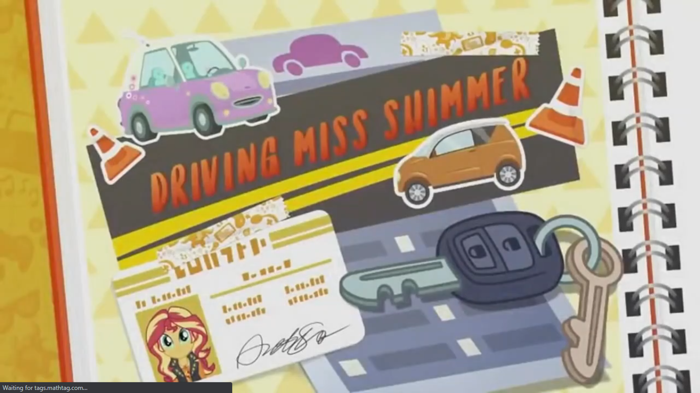 Equestria Daily - MLP Stuff!: Equestria Girls: Driving Miss Shimmer ...