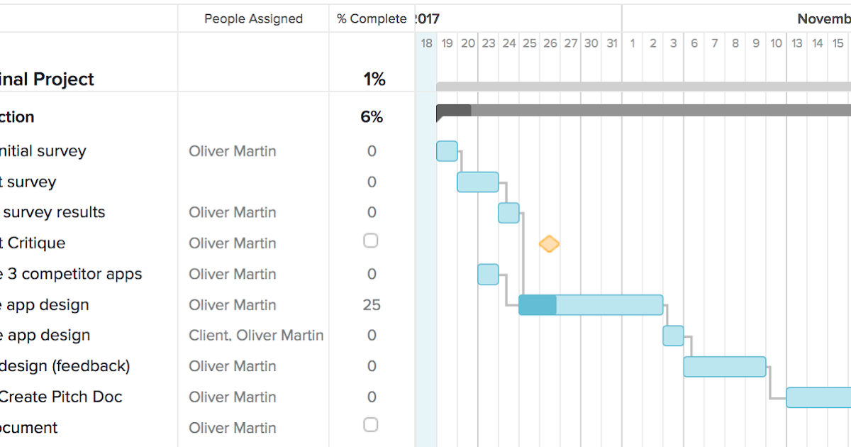Gantt Chart Software