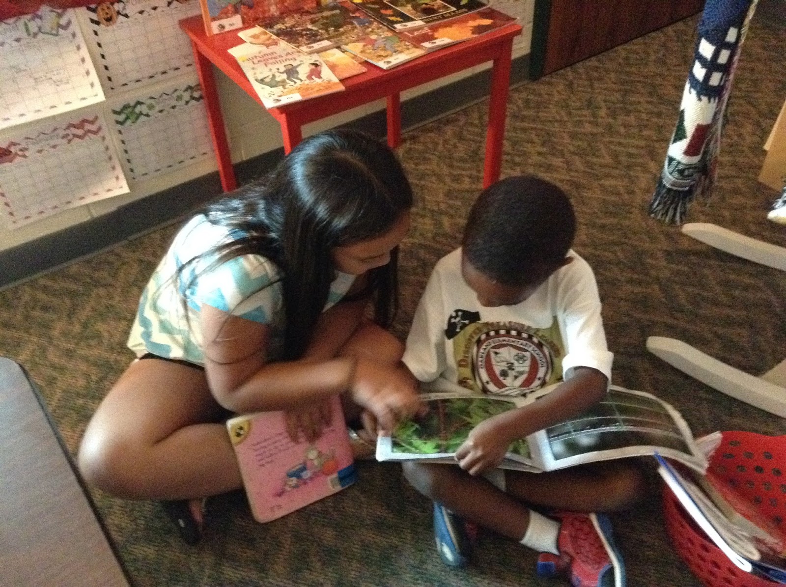 4th Grade Reading Buddies | Fort Kindergarten
