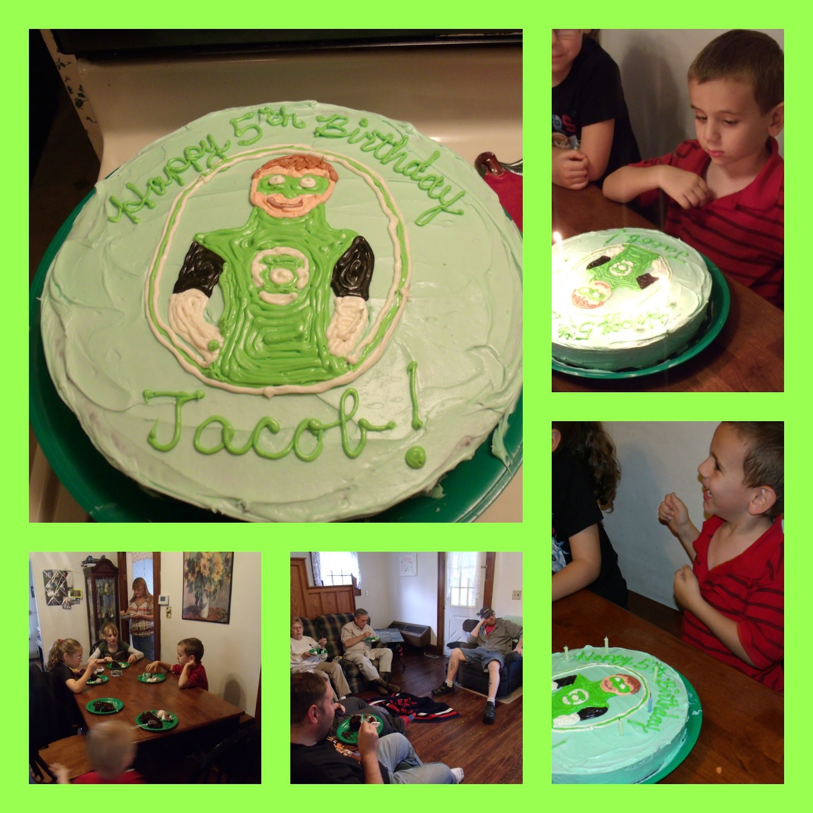 Living Better One Day At A Time: Jacob's birthday party