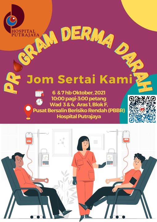 SAJE SUKA-SUKA: Program Menderma Darah di PBBR Hospital Putrajaya
