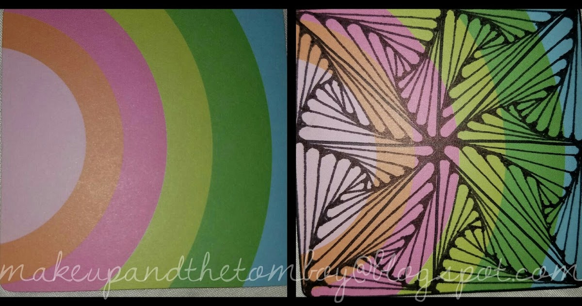 Easy Tangles of a diffrent color