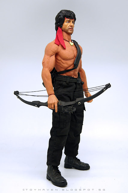 toyhaven: Hot Toys MMS006 1/6th scale First Blood Part II John Rambo 12 ...