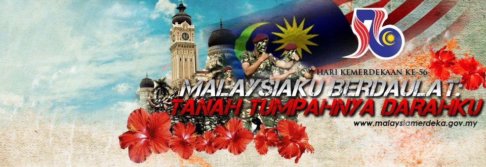 ungu itu violet: Salam Merdeka Raya