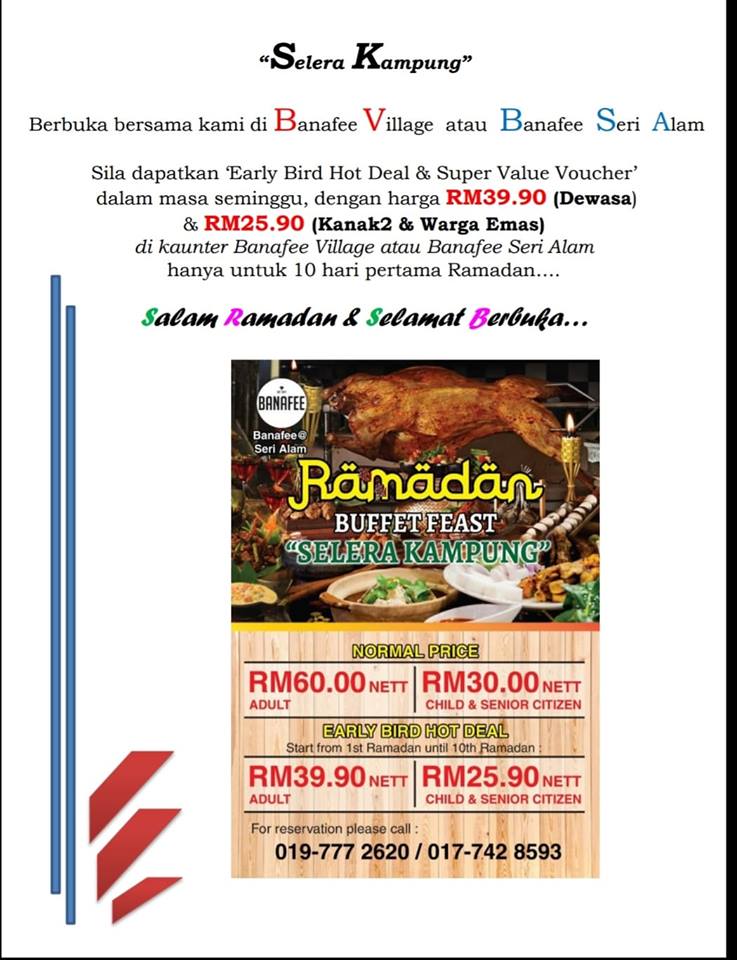 Rio Azzaro: Buffet/Menu Berbuka Puasa 2019 - Restoran Sekitar Johor