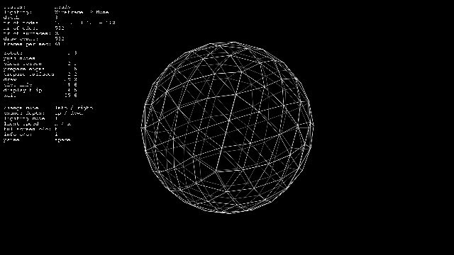 Oldskool Demos with Python: RGB Sphere (Epcot Sphere / Geodesic Polyhedron)