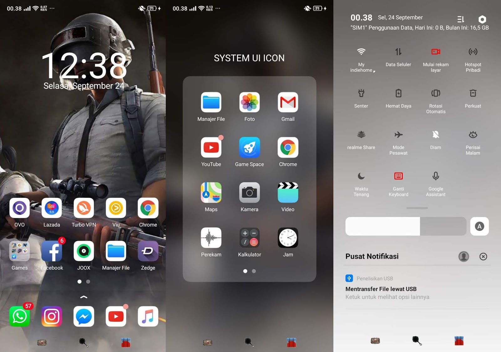 Download Themes Games PUBG Mobile UI for OPPO & Realme - temaoppo.com