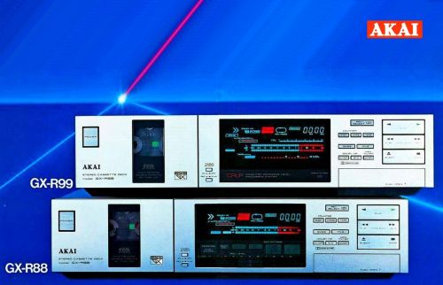 AKAI GX-R99 and R-88 - The Super Machines (1985) | 1001 Hi-Fi Info