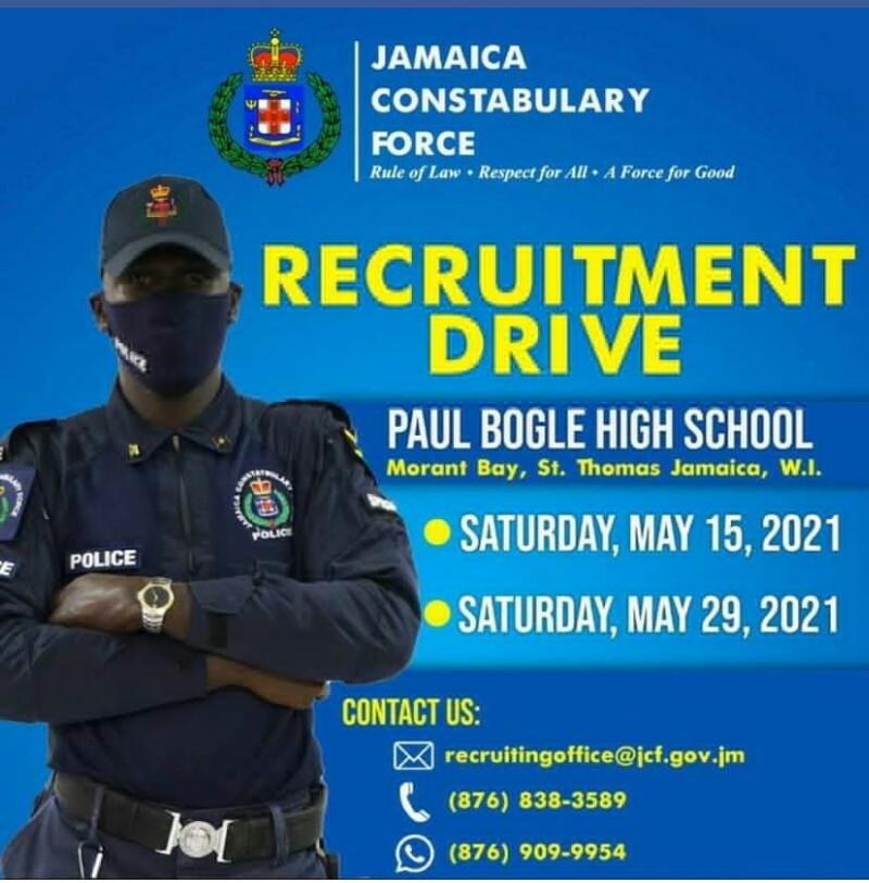 Jamaica Constabulary Force Recruitment Drive - St. Thomas, Jamaica