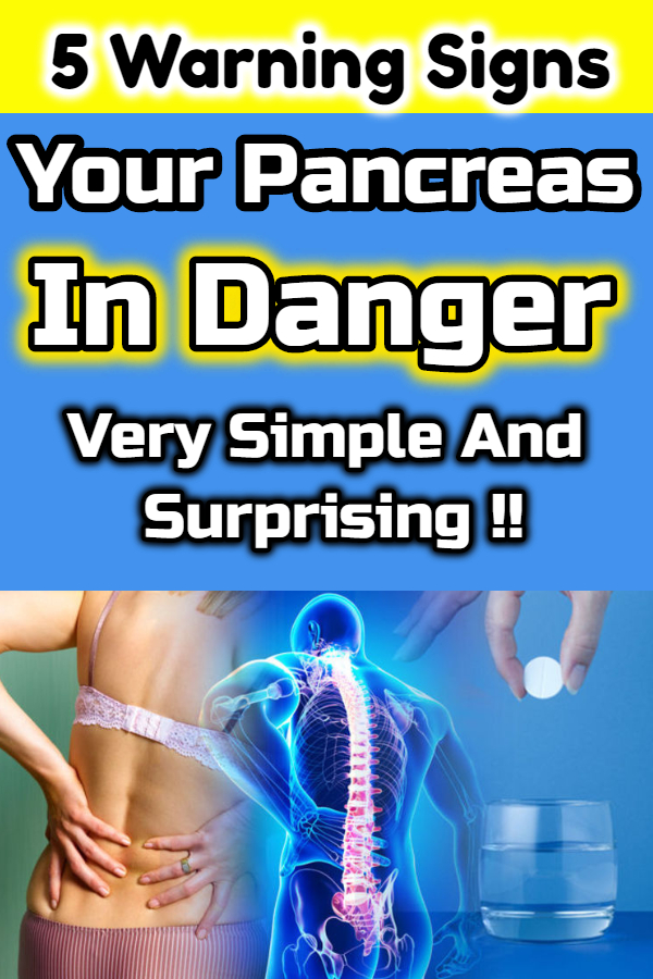 5 Warning Signs That Your Pancreas Is In Danger - Health Tips Two