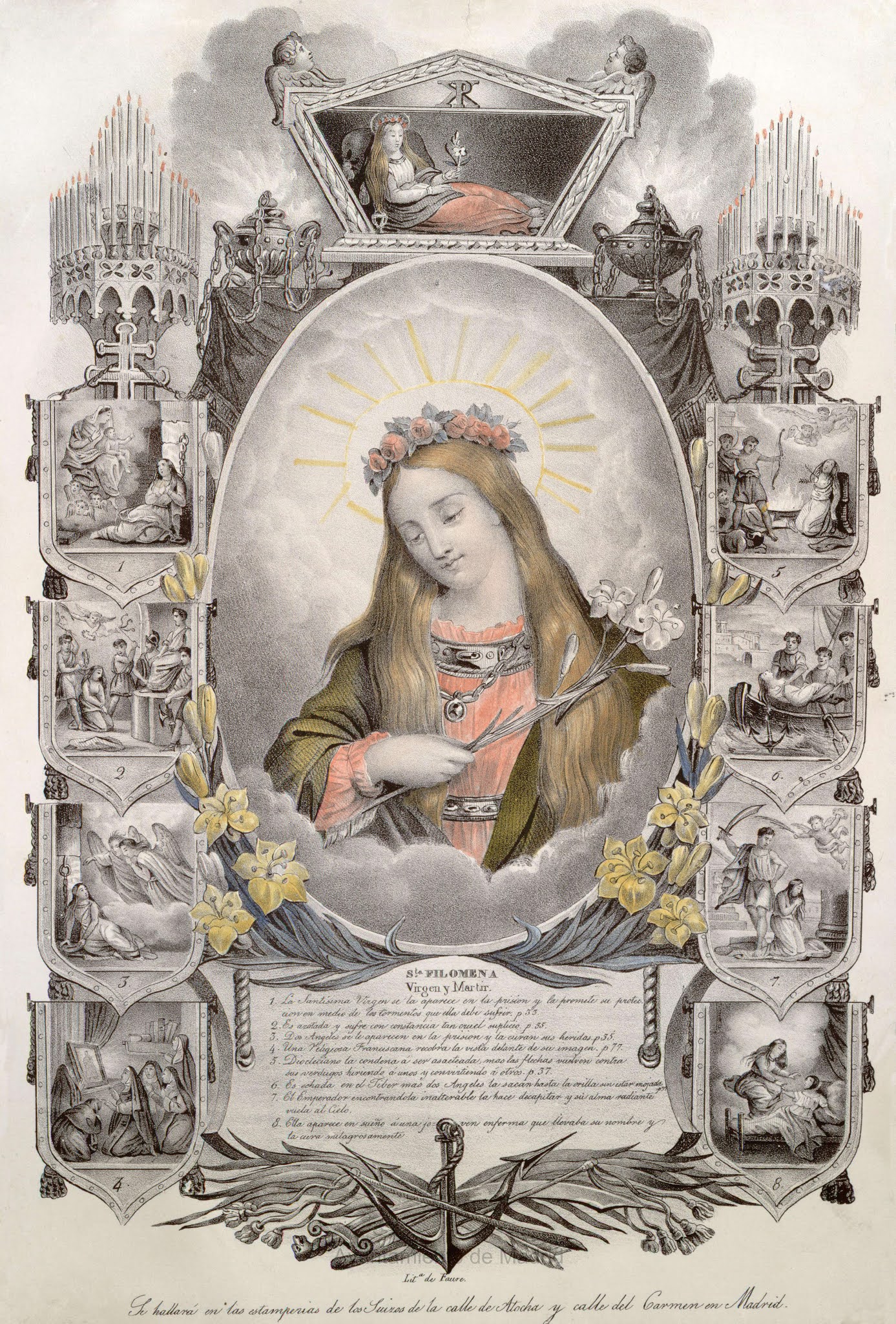 Almanaque: Santa Filomena, la santa imaginaria que nunca existió