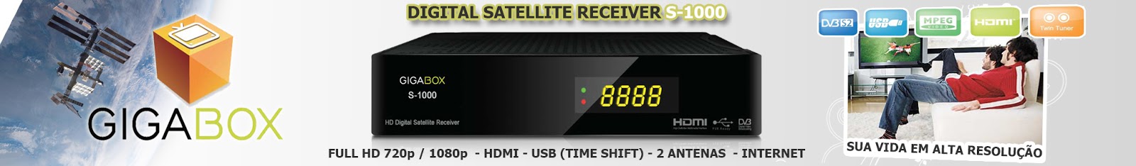 Todas atualizações e Recovery da Marca Gigabox . - tocomsatbr