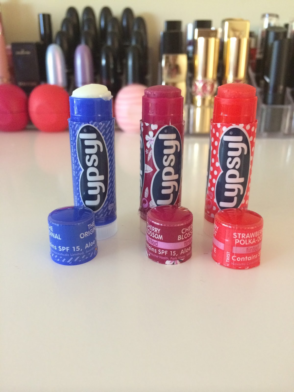 The Glamourelle : Lypsyl Lip Balms Review!