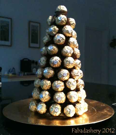 Fabadashery: Ferrero Rocher Tower