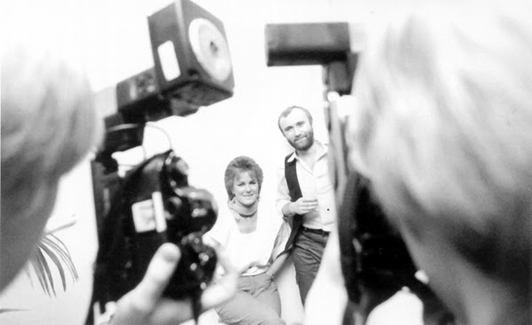ABBA Fans Blog: Frida And Phil Collins