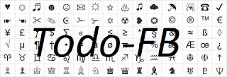 Todo-FB: Símbolos raros para Facebook