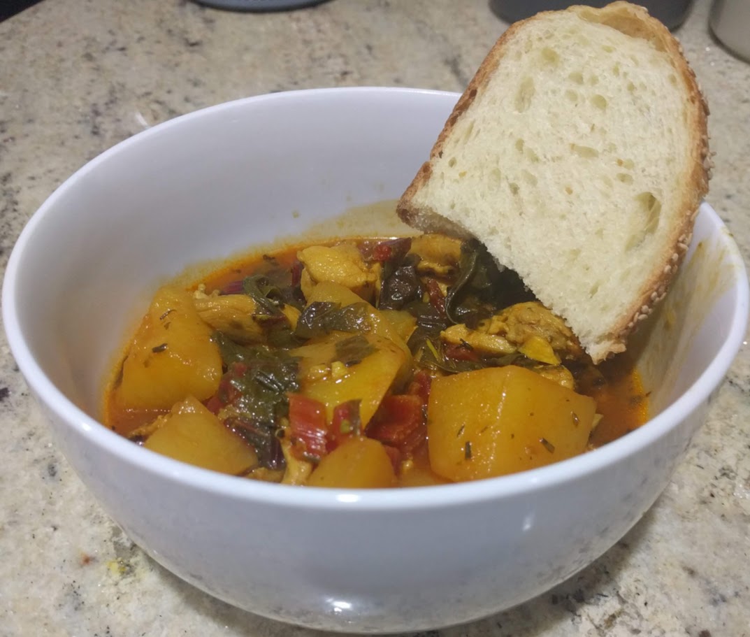 Blue Apron's Provencal Chicken and Potato Stew