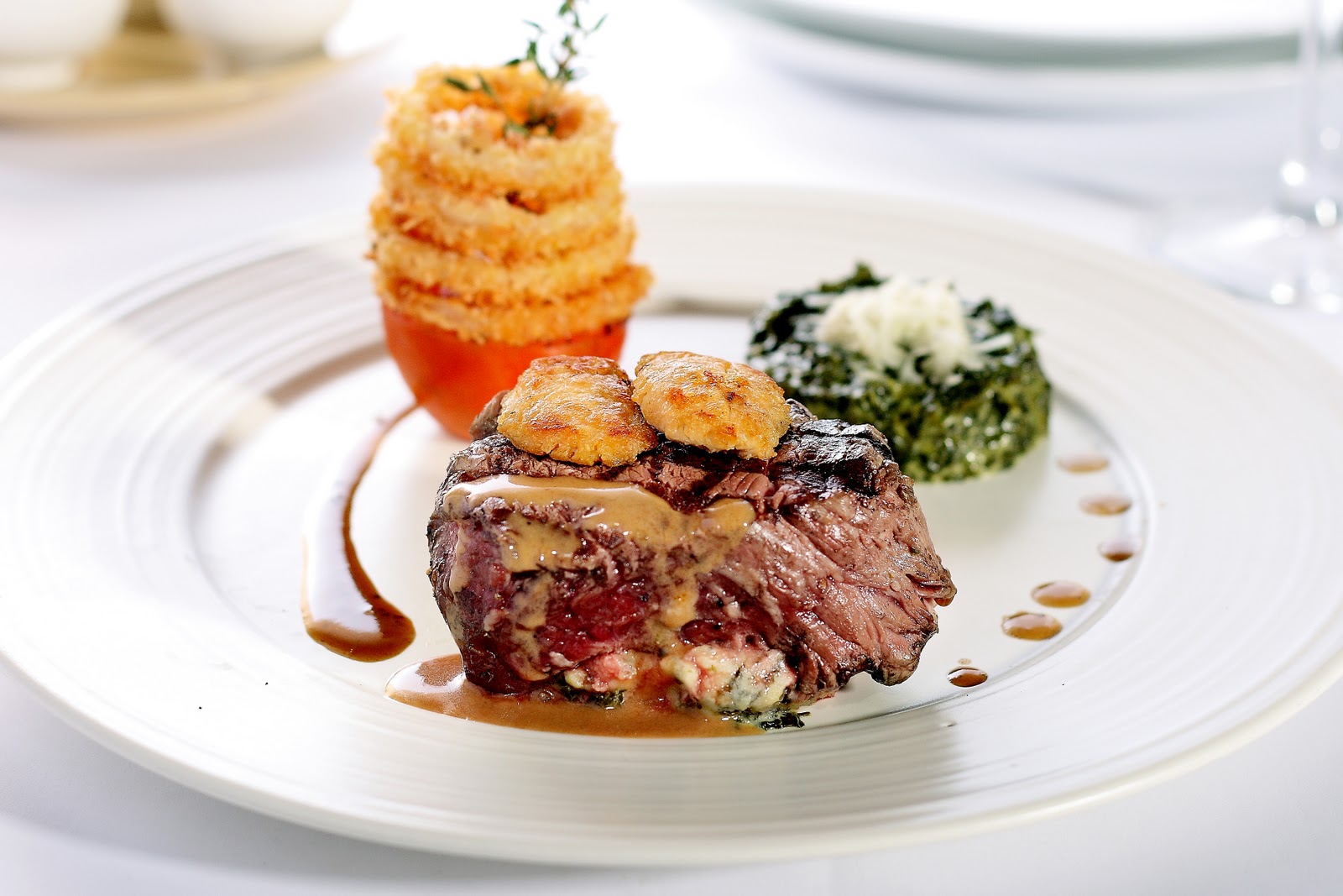 Steak and Grill, Wine and Lounge: Food