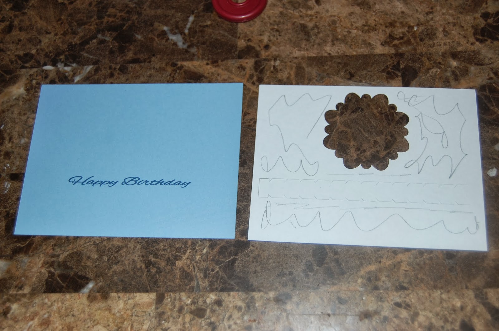 Daily Crafts : Happy Birthday hidden message