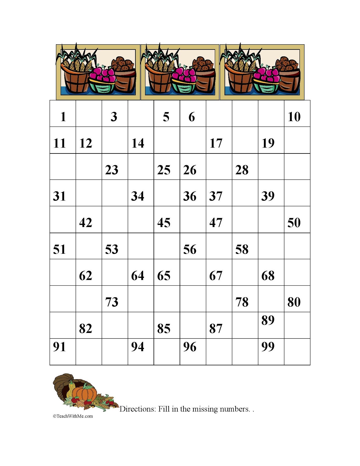 Counting To 100 Grids Classroom Freebies counting-to-100-grids-classroom-freebies