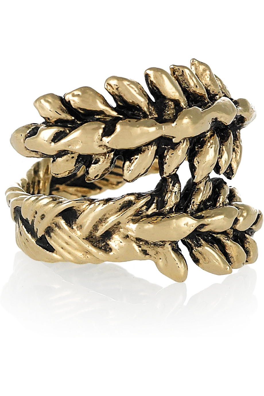 Demeter Braided 18 karat Gold plated Ring Amazing Bridal Look demeter-braided-18-karat-gold-plated-ring-amazing-bridal-look