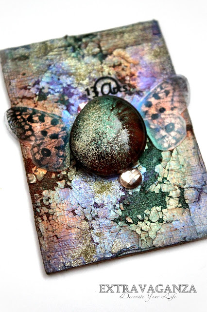 13 arts: Artist Trading Cards "13 textures"