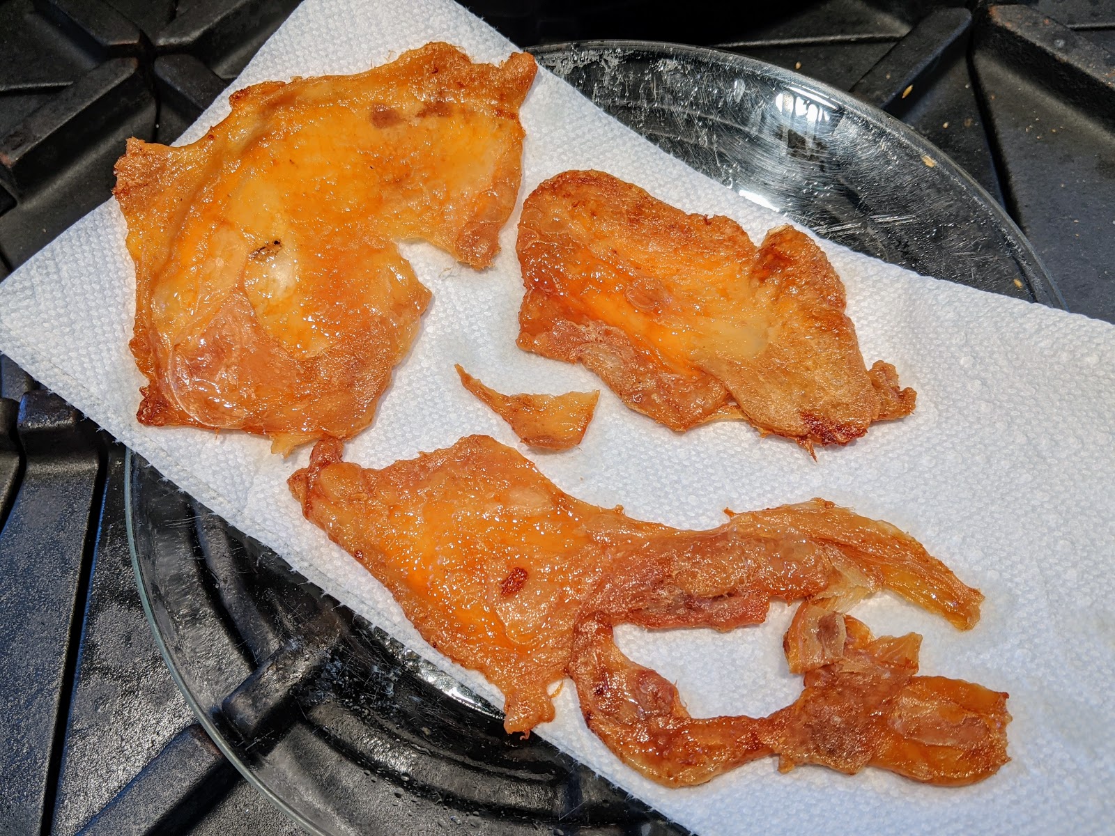 Honey on a razor blade: Jurassic Chicken with Mushrooms and Cream