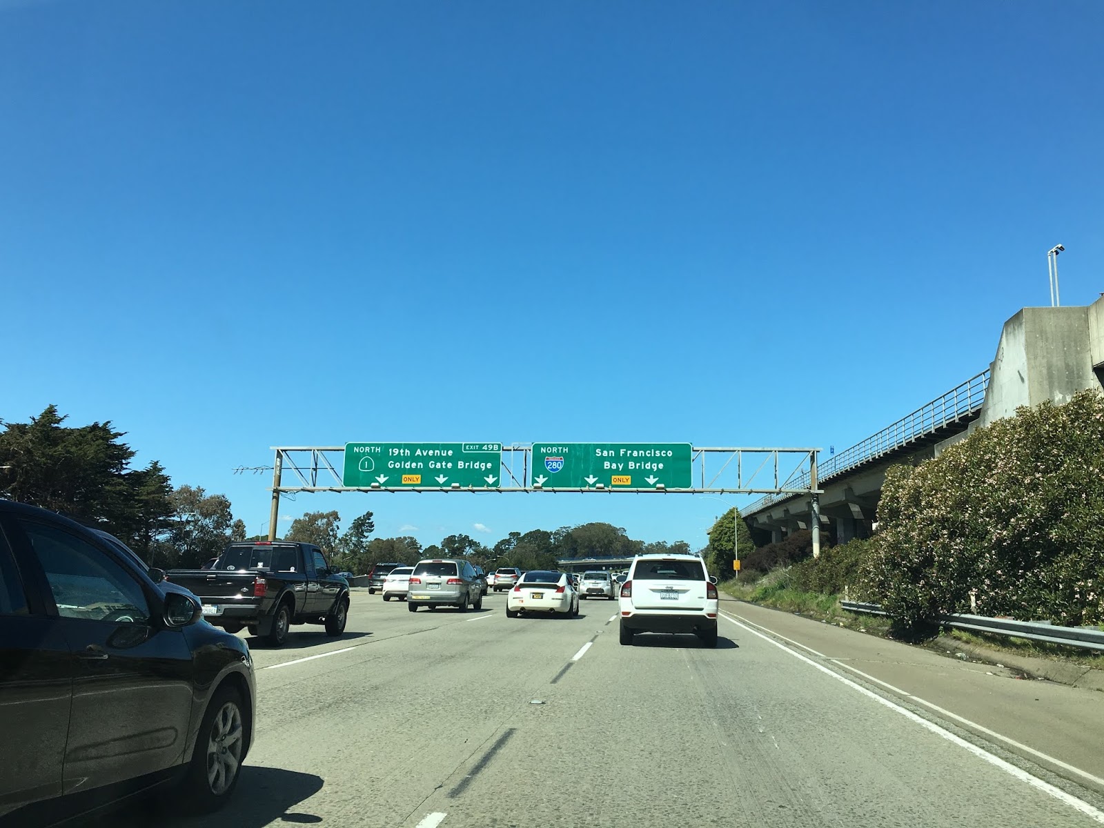 Interstate 280 and its strange evolution in San Francisco