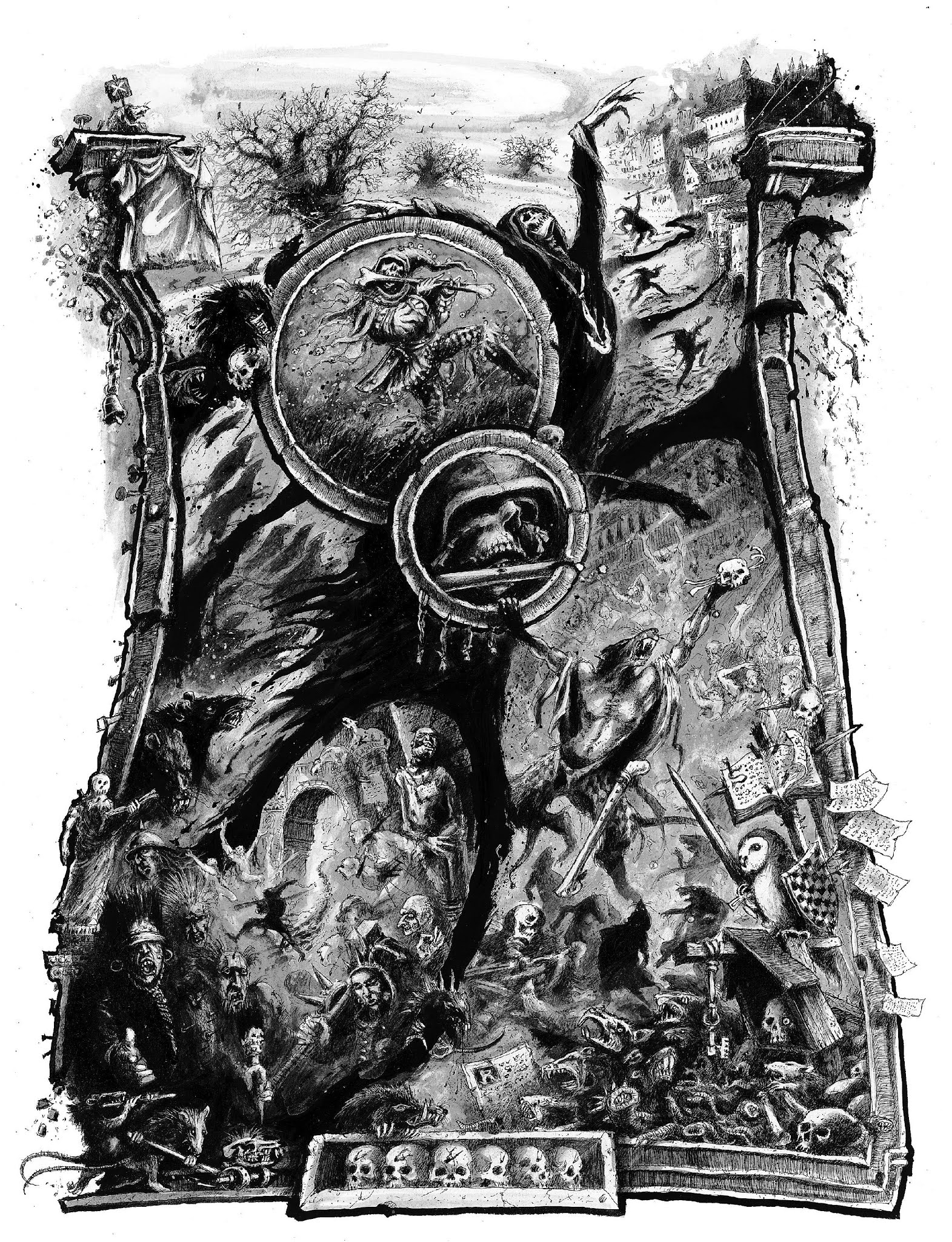 THE LAST REDOUBT: City of the Damned - Electric Bastionland Meets Mordheim