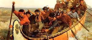 Heroes, Heroines, and History: Voyageurs and Coureurs de bois ~ Boatmen ...