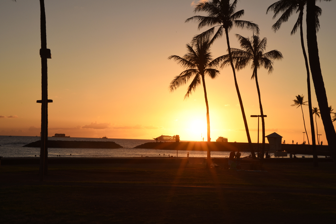 Oahu Photos: Magic Island Sunset