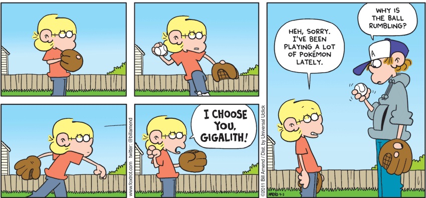 Physics Comics Foxtrot