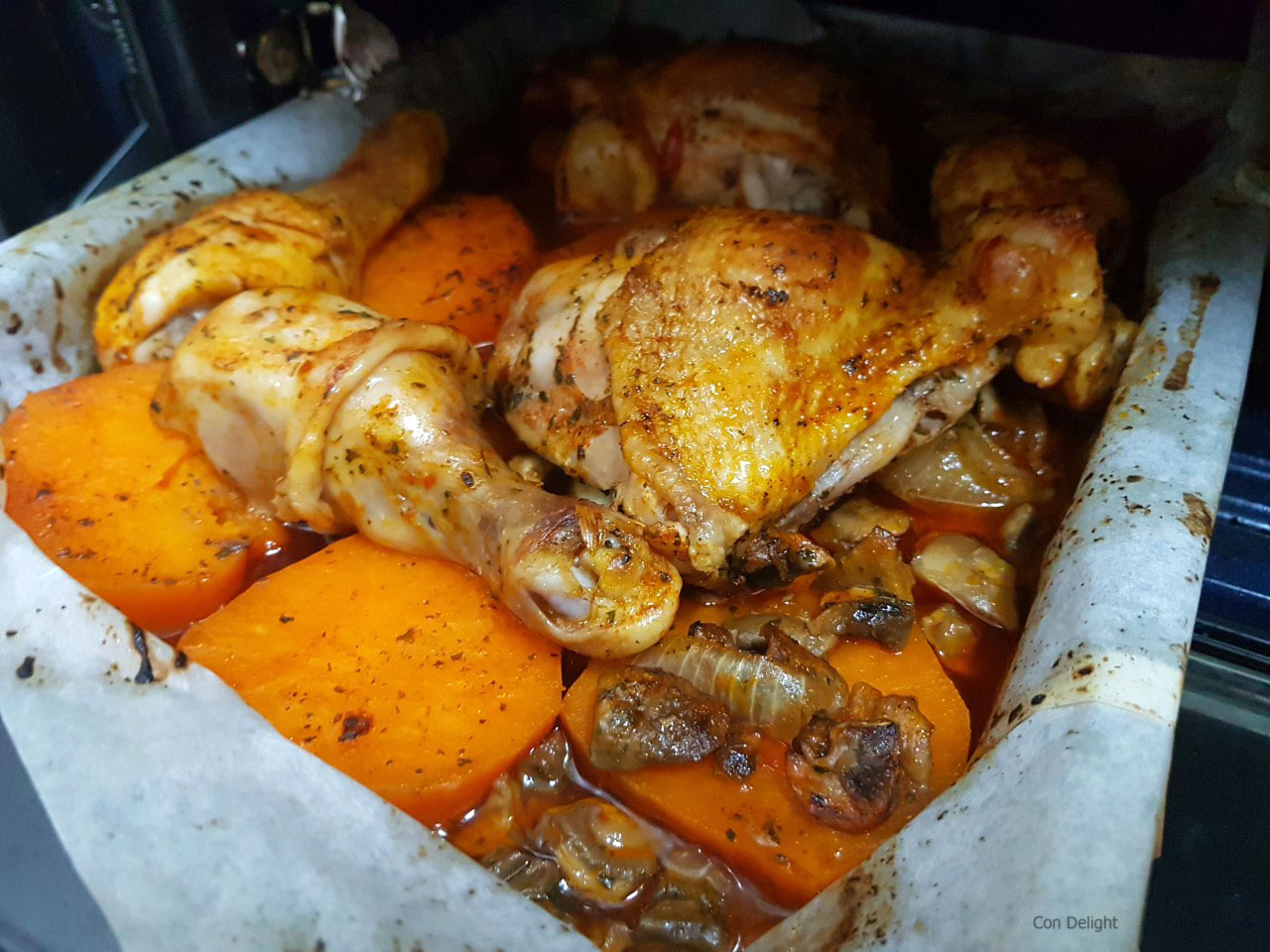 Con DeLight עם תענוג - אוכל, טיולים ועוד: 5-minutes chicken with yam ...