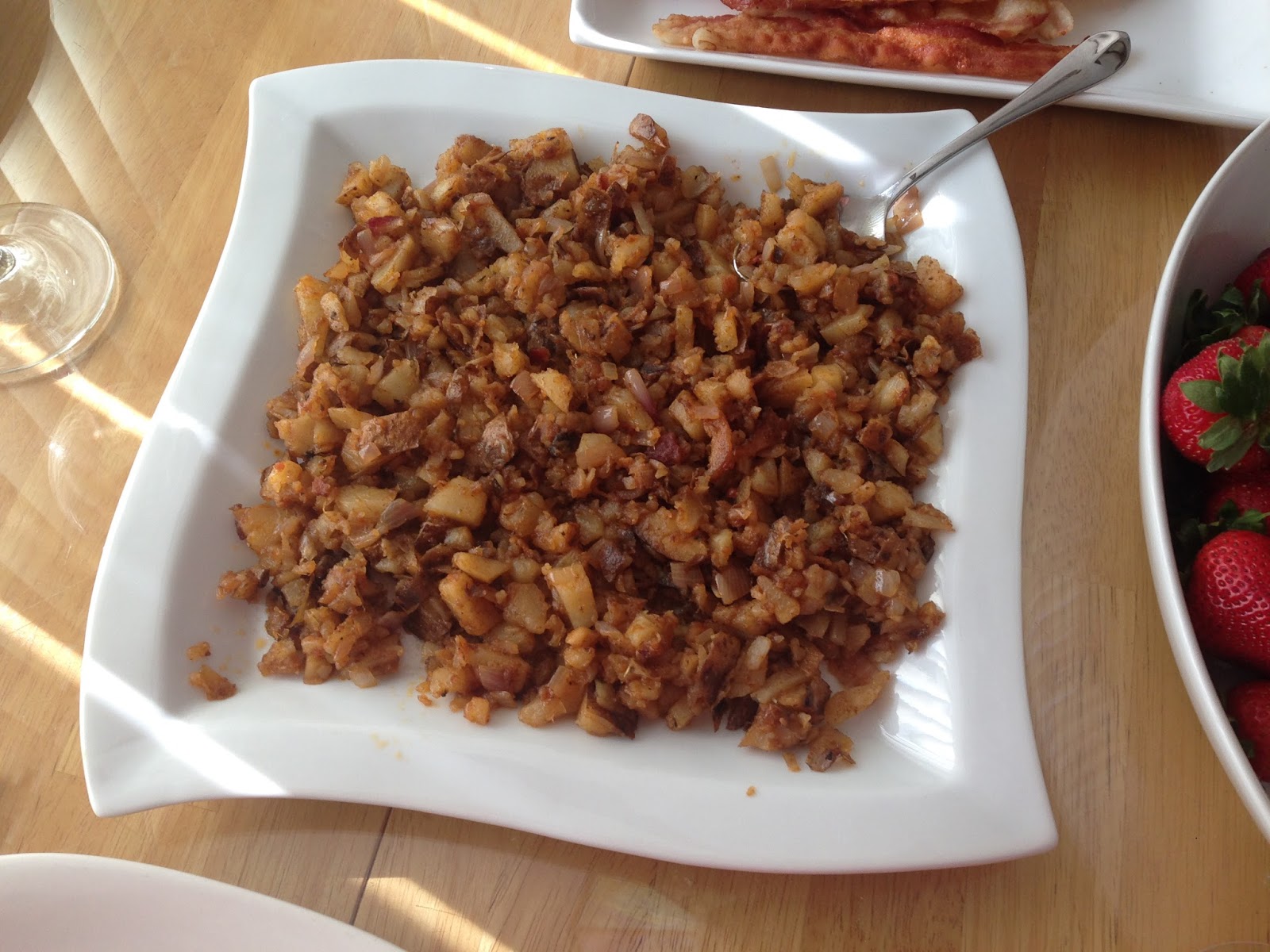 A Nurse's Home Sweet Home: Rustic Homestyle Breakfast Potatoes