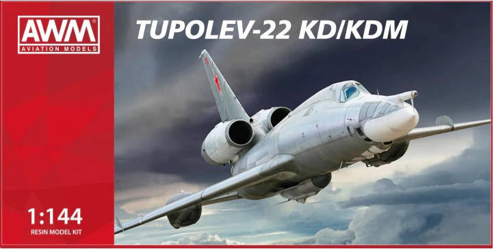 Kampfgruppe 1/144: 1/144 Tupolev Tu-22KD/KDM Blinder - AWM Aviation Models