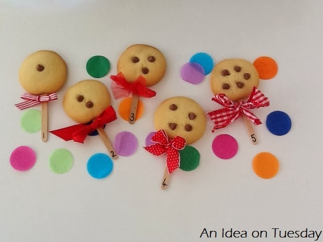 An idea on Tuesday: Number Cookies