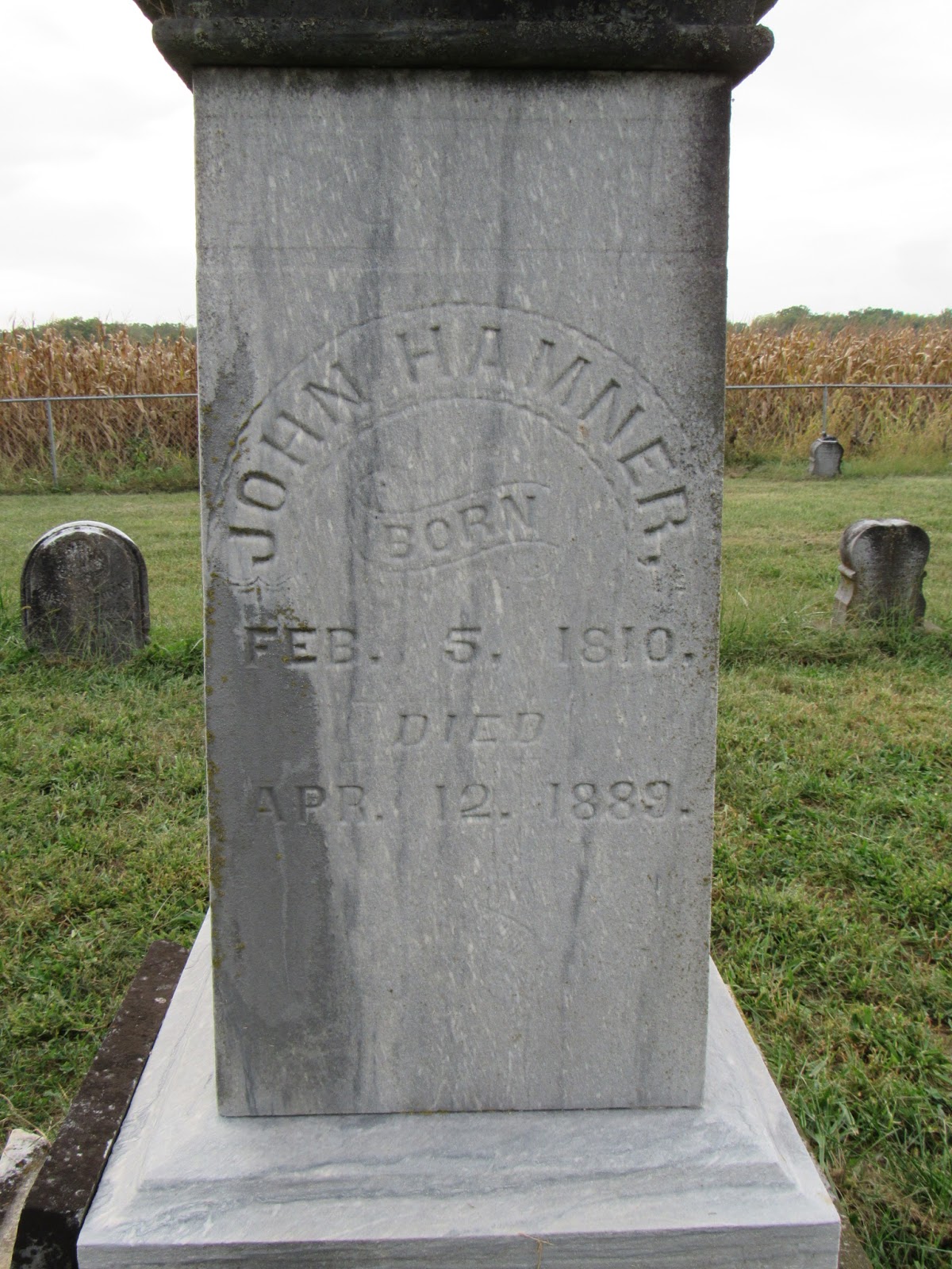 A Walk Through The Tombstones: Hamner Cemetery