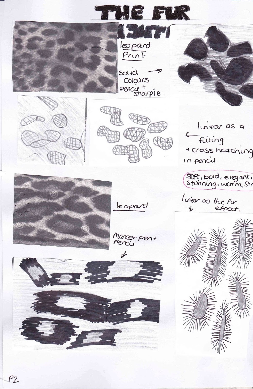Thimble n Thread: Chapter Four - Drawing Patterns From Animal Markings