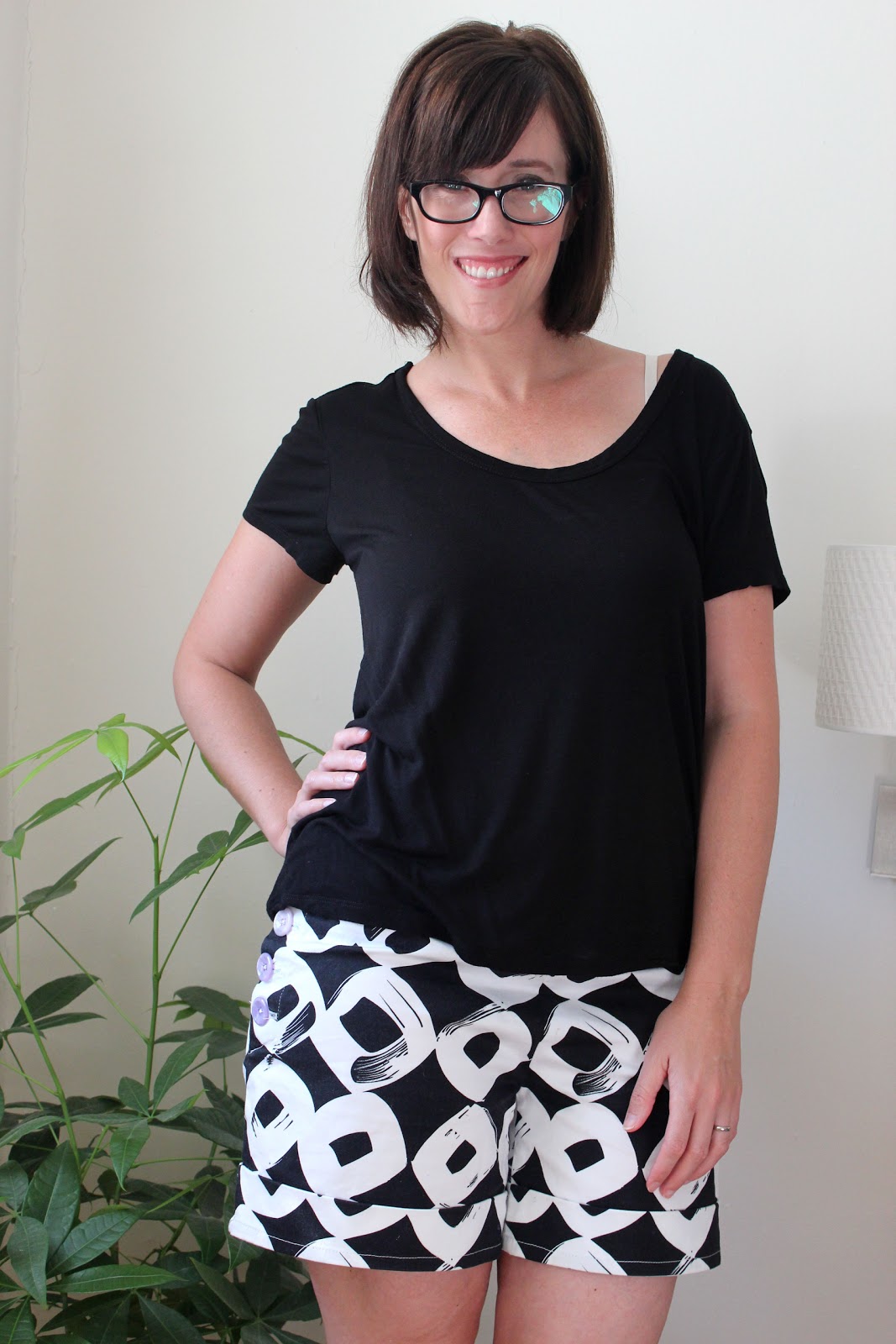 Beau Baby: Finished Project (Ruby shorts) and Sway Back Silliness