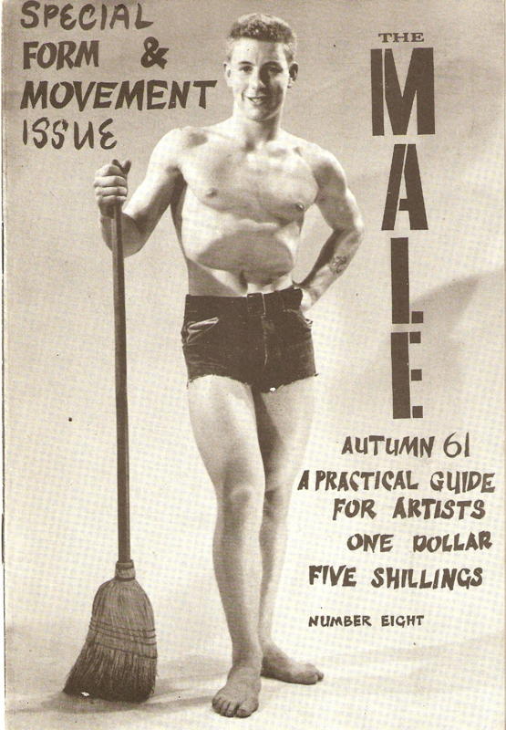 MALE MODELS FROM THE PAST: THE MALE magazine Autumn 1961